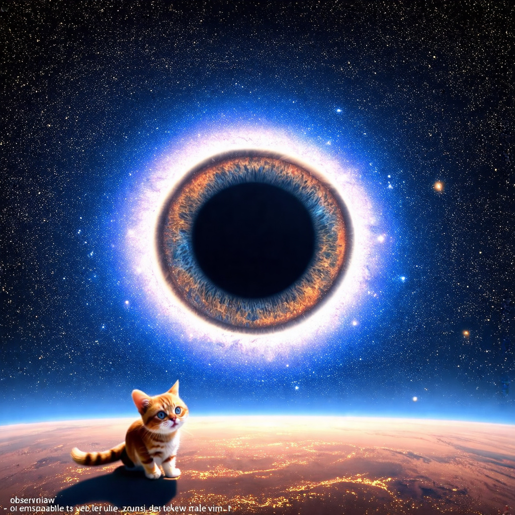 the observable universe but from far away it looks l...