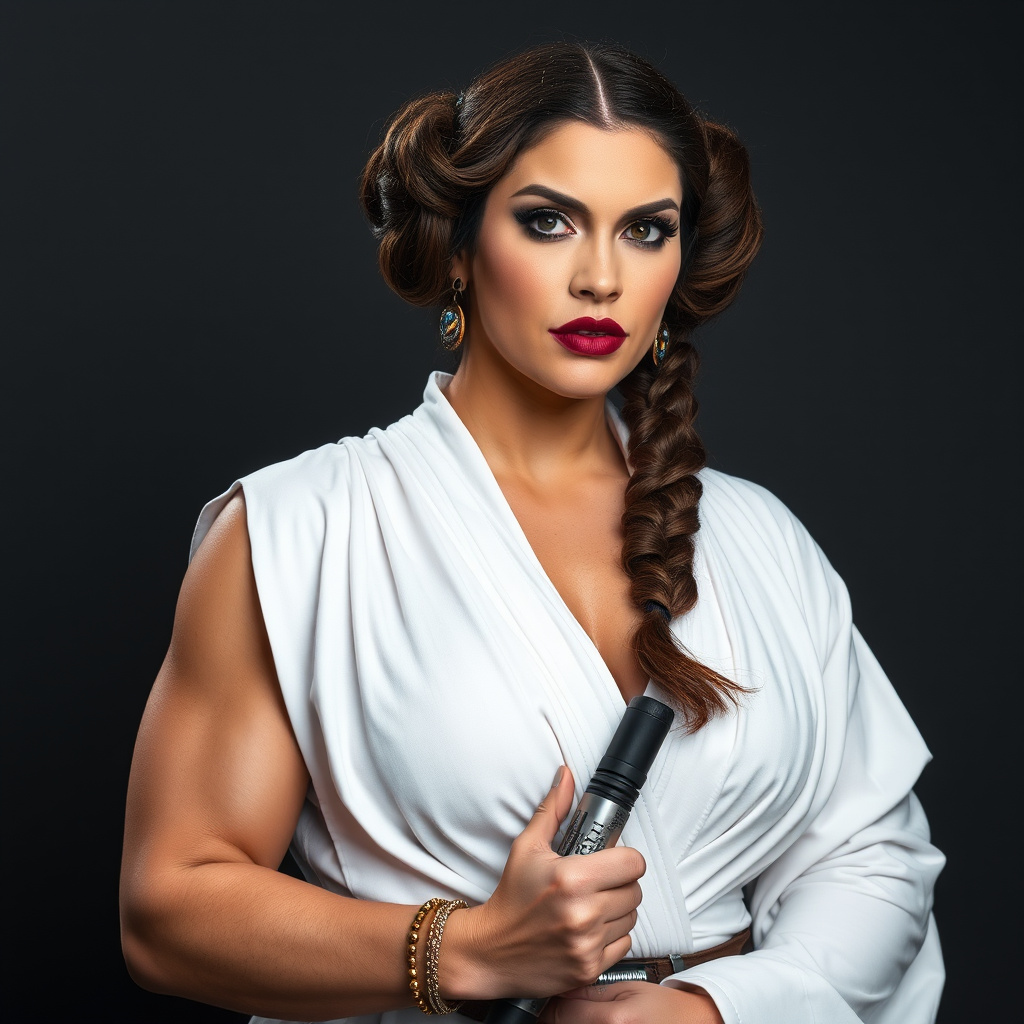 Muscular 30-year-old Czechian drag queen bodybuilder...