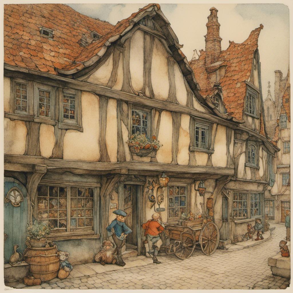 Antan Pieck, dutch Artist, Painter, Efteling