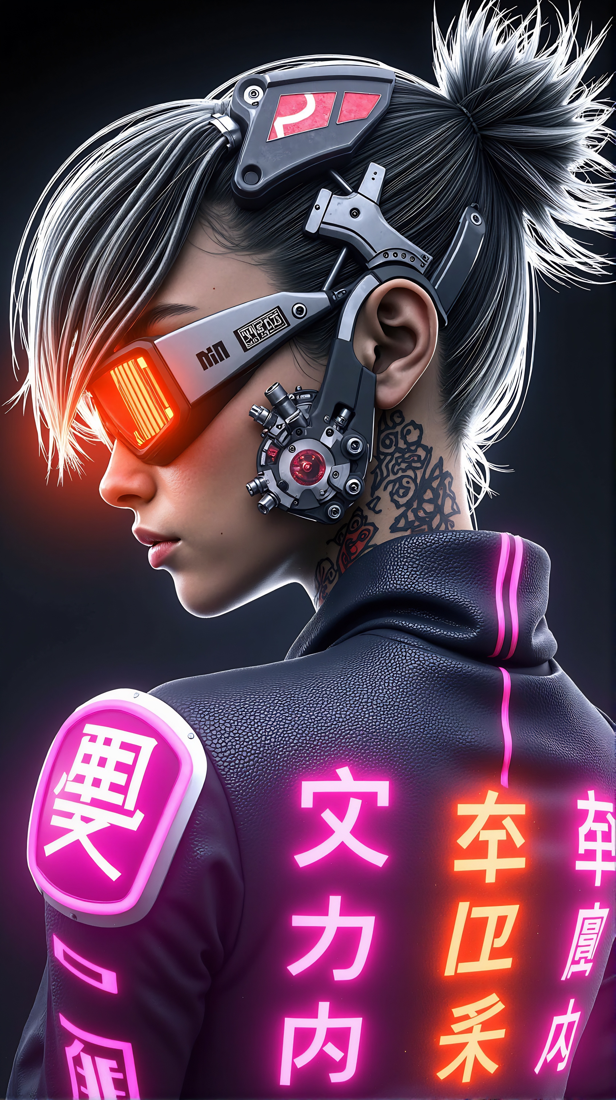 Cyberpunk portrait, photo-realistic characters, high...
