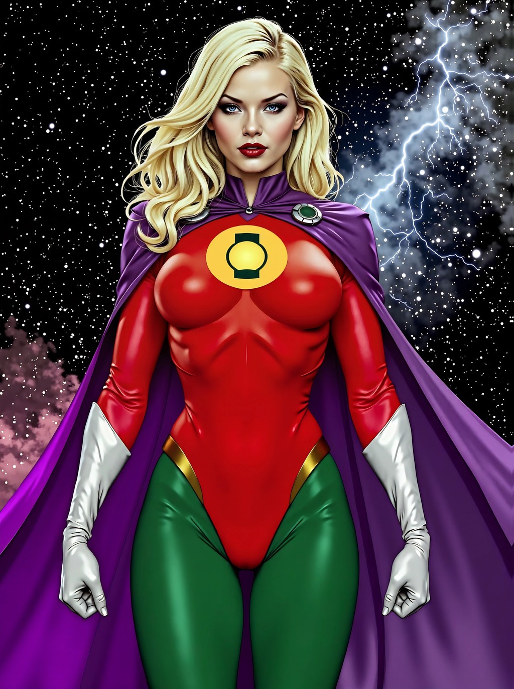 Alana Scott, Earth's first Green Lantern walks flir...