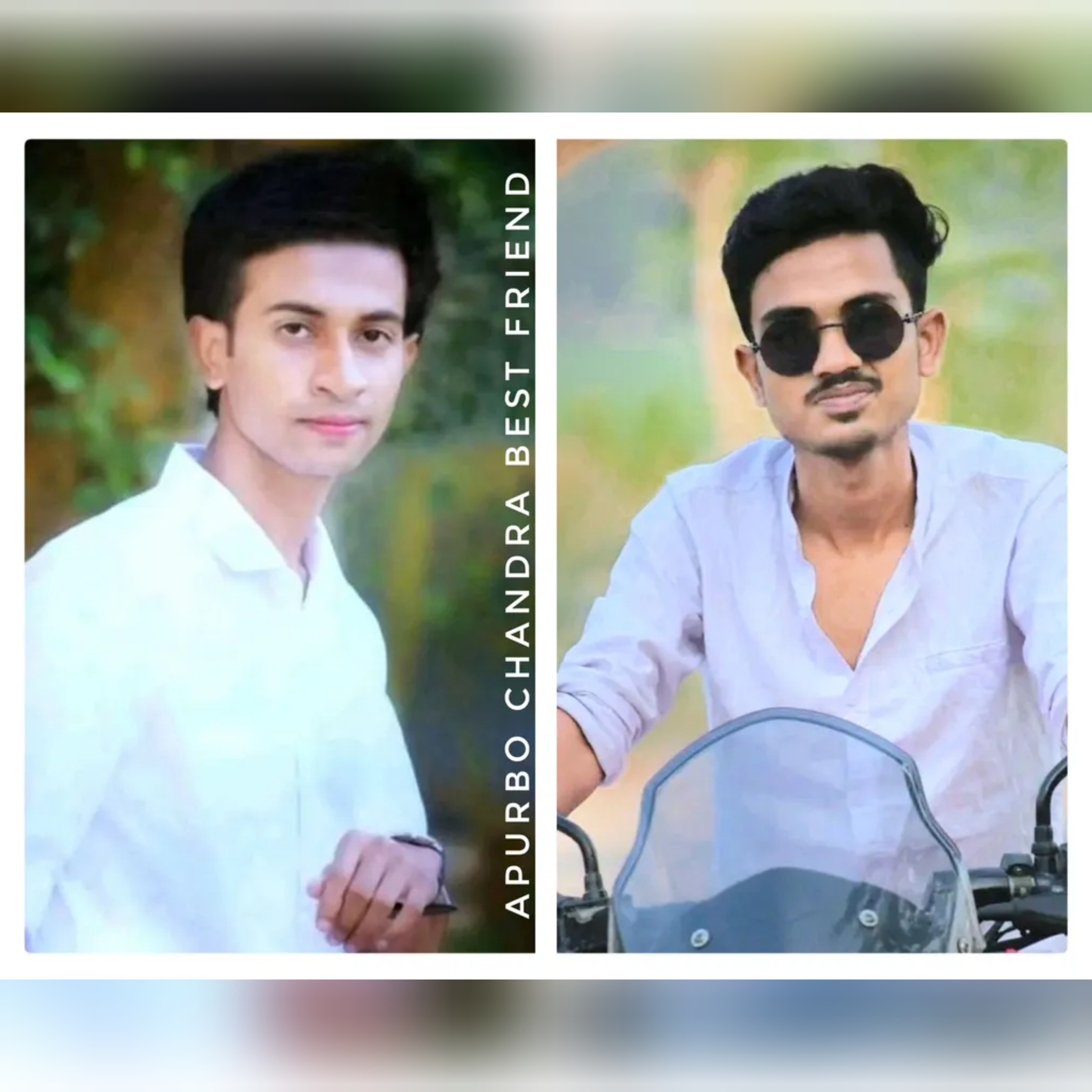 Apurbo chandra best friend md sompod Rahman @apurbo...