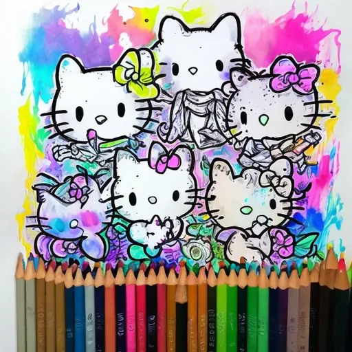 OpenArt - Find and Easily Create Customized coloring pages for kids Images