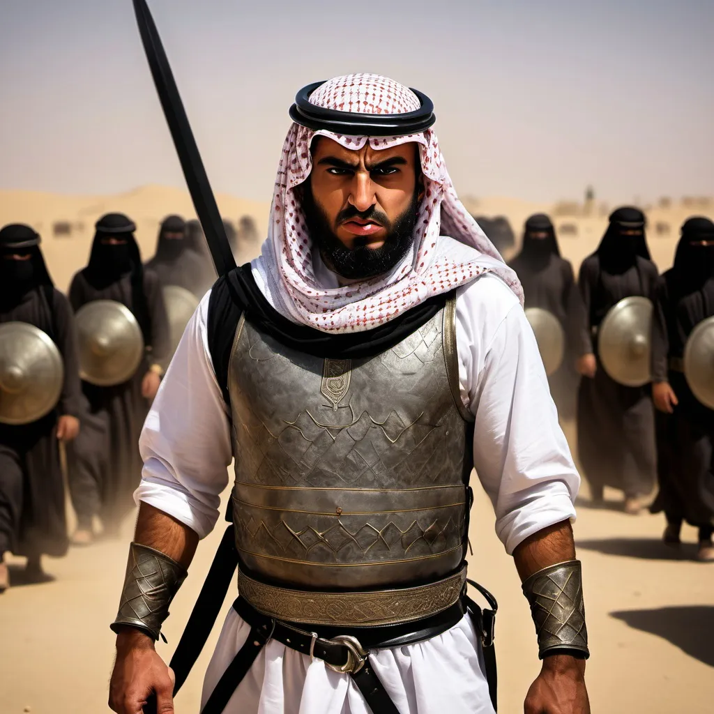 I want to be an Arab warrior and be angry