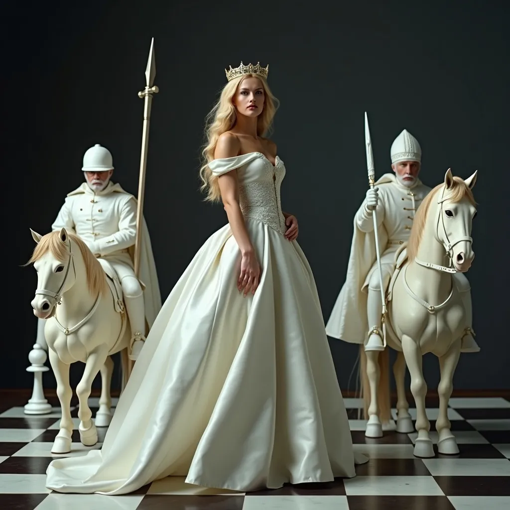 Professional cinematic photo of a chessboard, chess...