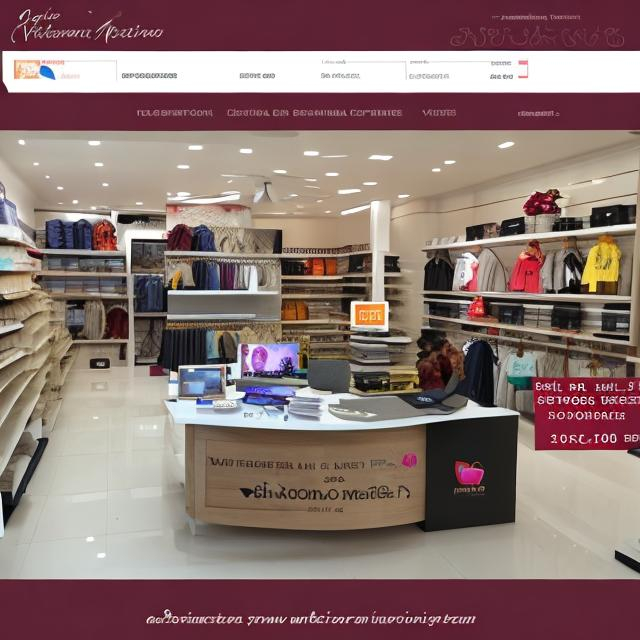 Inauguration of the store maker website, the new onl...