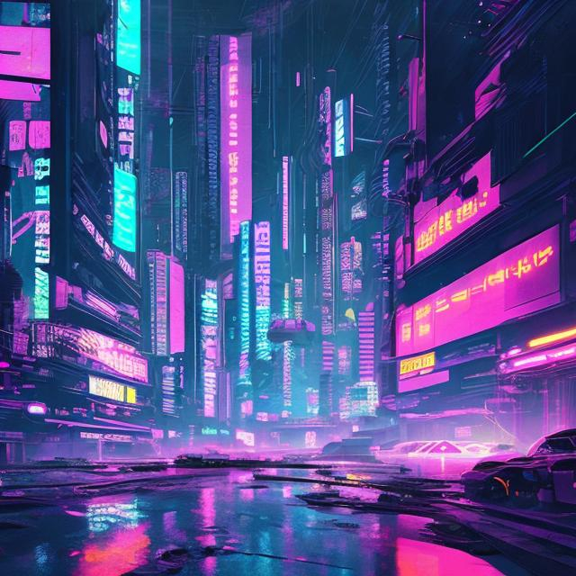 cyberpunk aesthetic