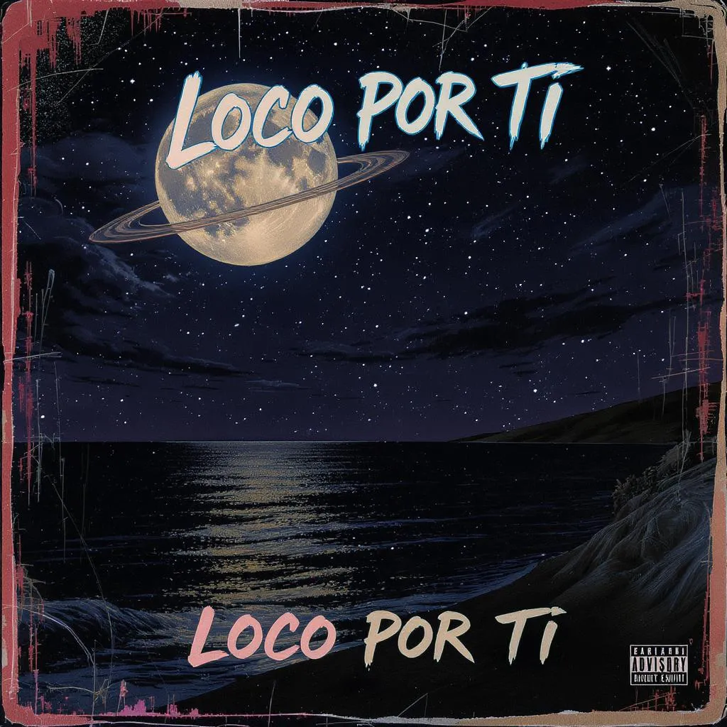 Loco Por Ti Night Background Album Cover