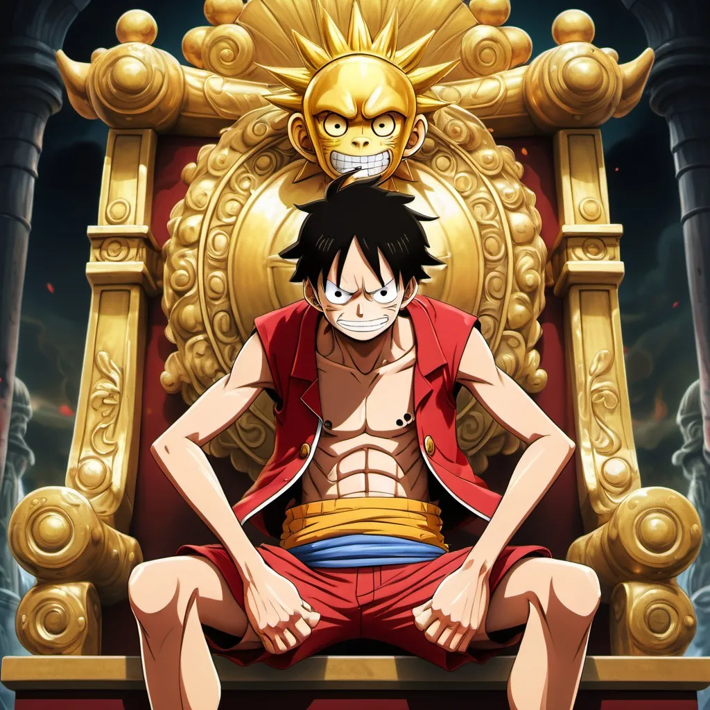 Imagine a dynamic, highly detailed anime-style scene...