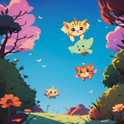 "Make a story in 3 panel comic strip. The story shou...