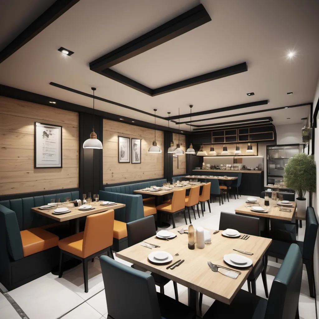 Casual dining, 64 square meter, 2 floor, restaurant...