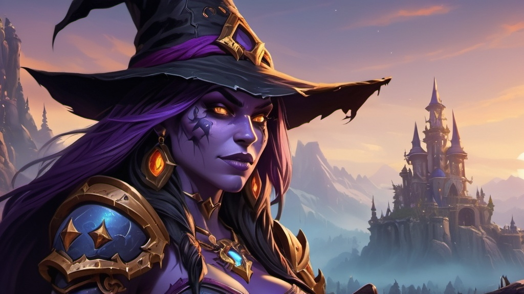 Witch (world of Warcraft) (UHD, 4k,intricately detai...