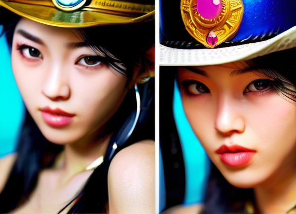 BLASAIN QWEEN korean woman, princess, cowgirl, goone...