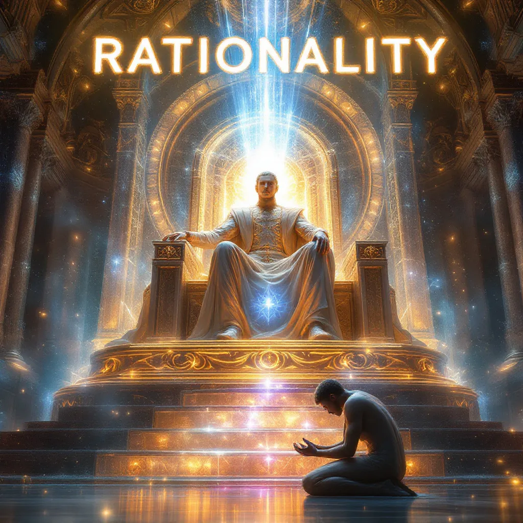 Create an epic and symbolic digital artwork. Depict...