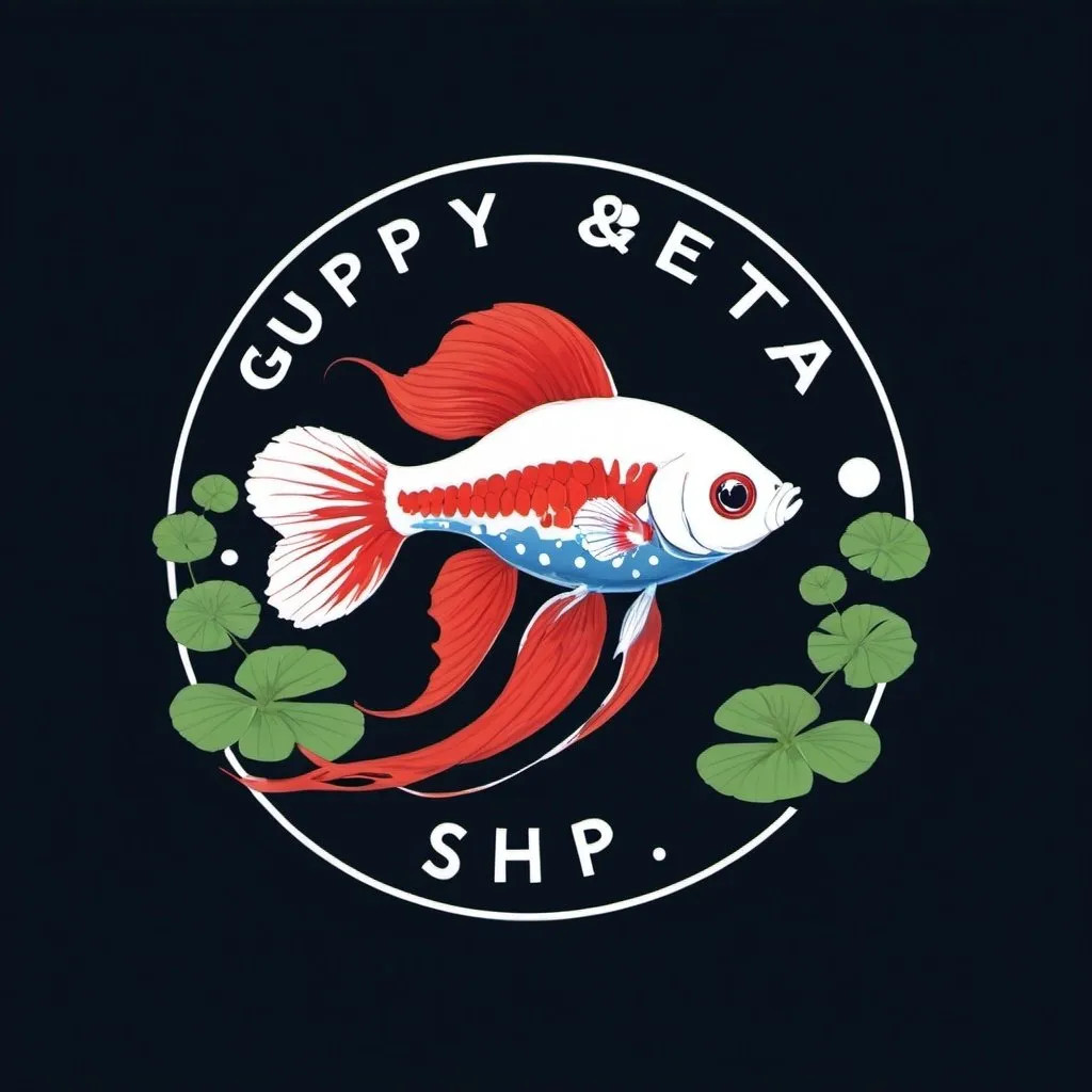 Logo guppy and Betta shop