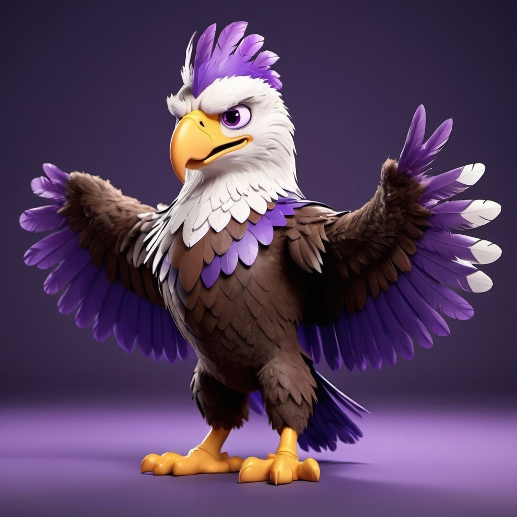 Eagle Cartoon Character