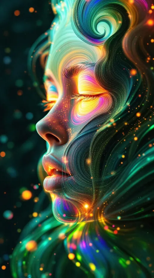dmt realm melting into our world