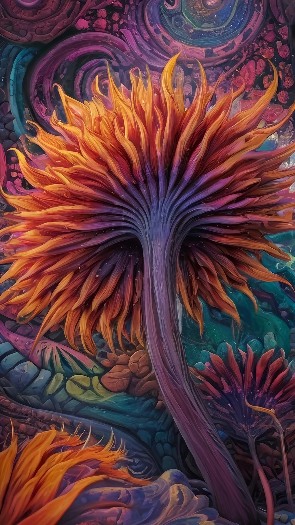 Extreme psychedelic hyperrealism- Super high definit...