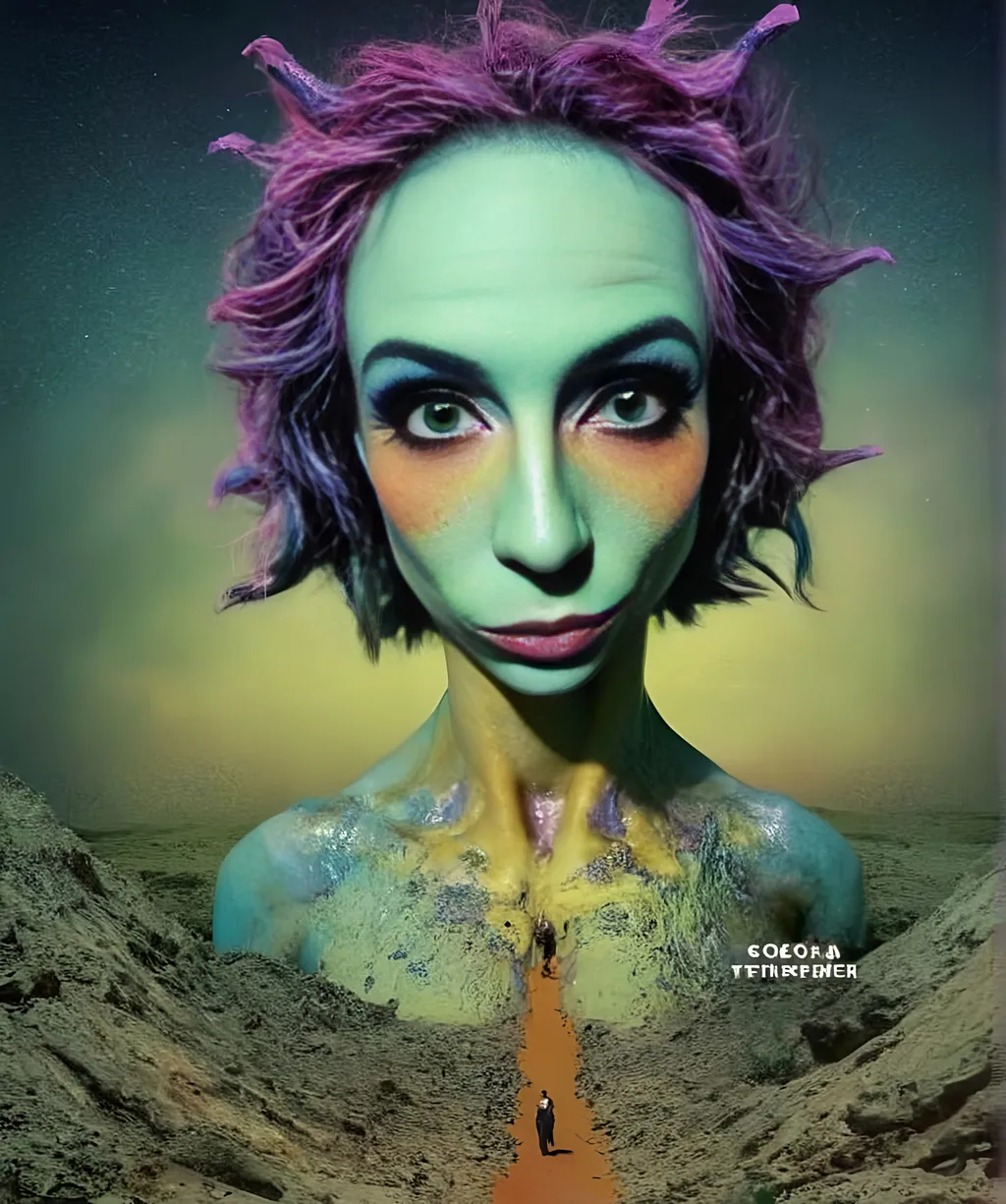 Extreme psychedelic hyperrealism- Super high definit...