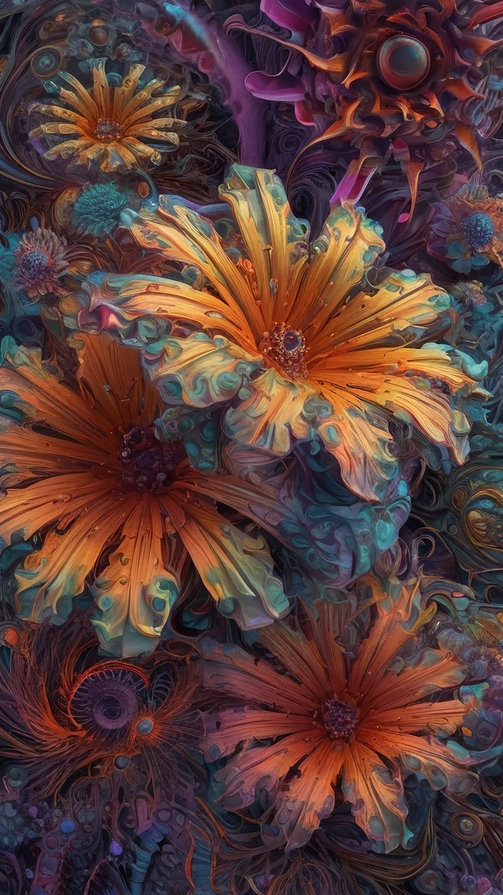 Extreme psychedelic hyperrealism- Super high definit...