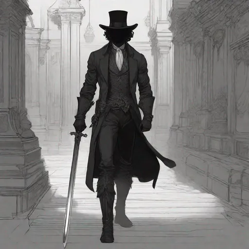 Pre-Victorian age fantasy setting commoner suit, mal... | OpenArt