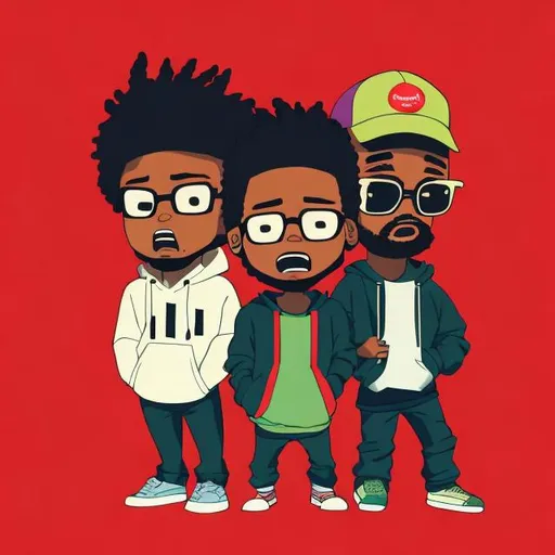 Boondocks type cartoon design