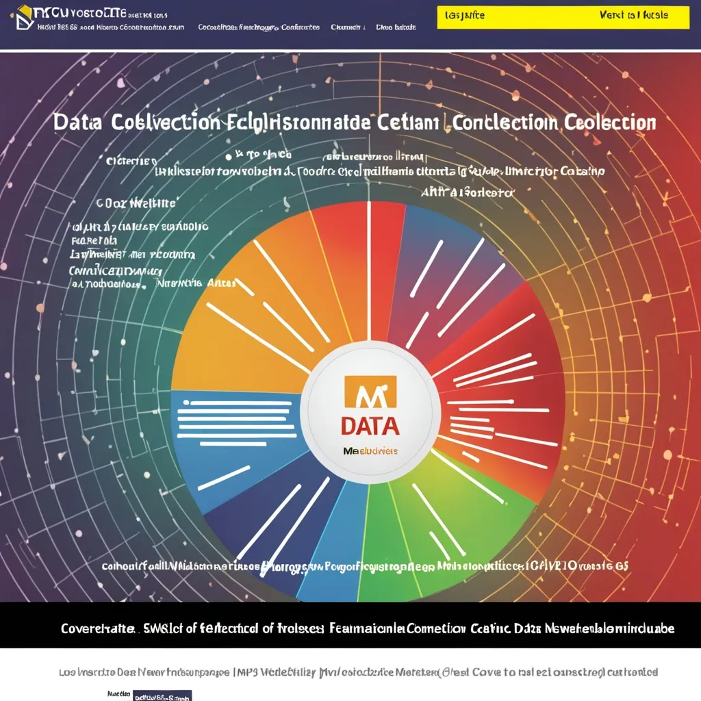 a coverpage of my website which related to data coll...
