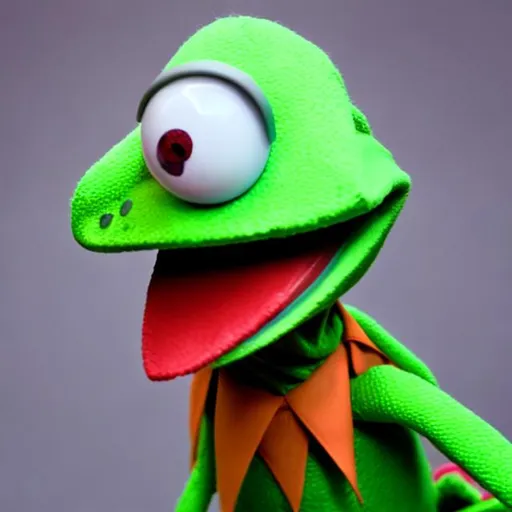 Psycho Kermit the frog | OpenArt