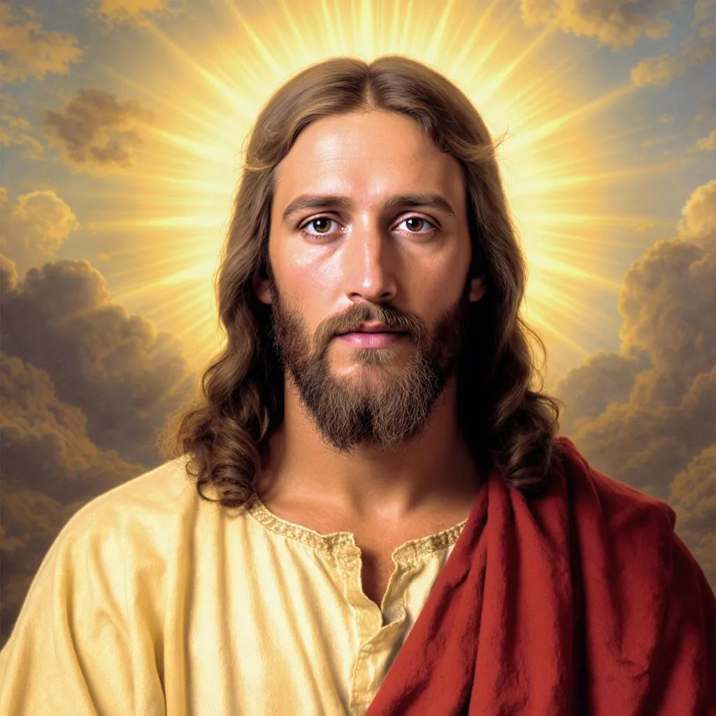 make a photo of Jesus Christ?