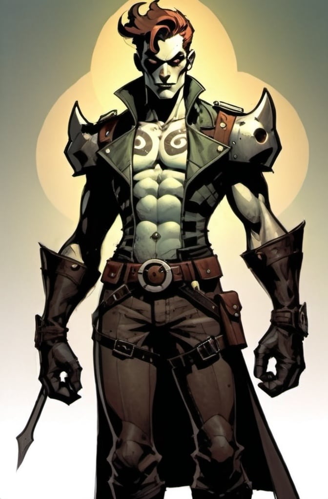 Demigod, 7ft tall, with the power of toon force and...