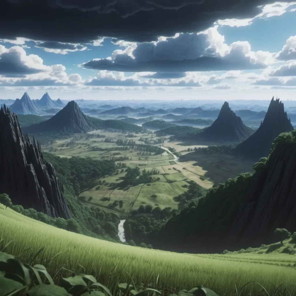 world render, ultra realistic, landscape from the an...