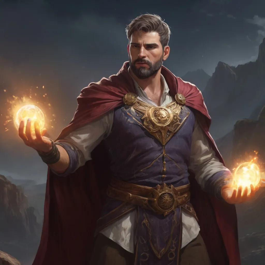 male stocky heavy-set royal argentinian transmuter-m...