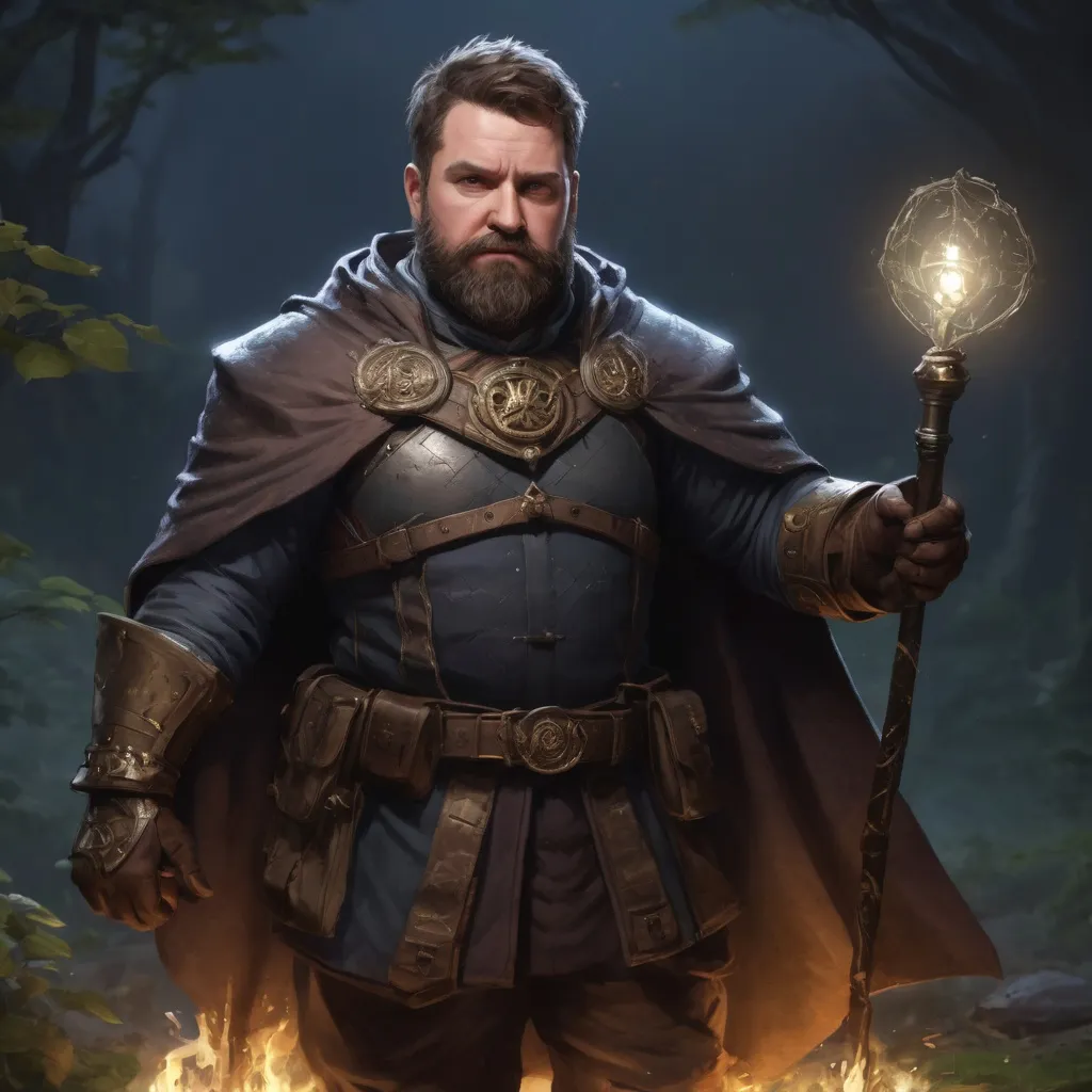 male stocky heavy-set fat british royal transmuter w...