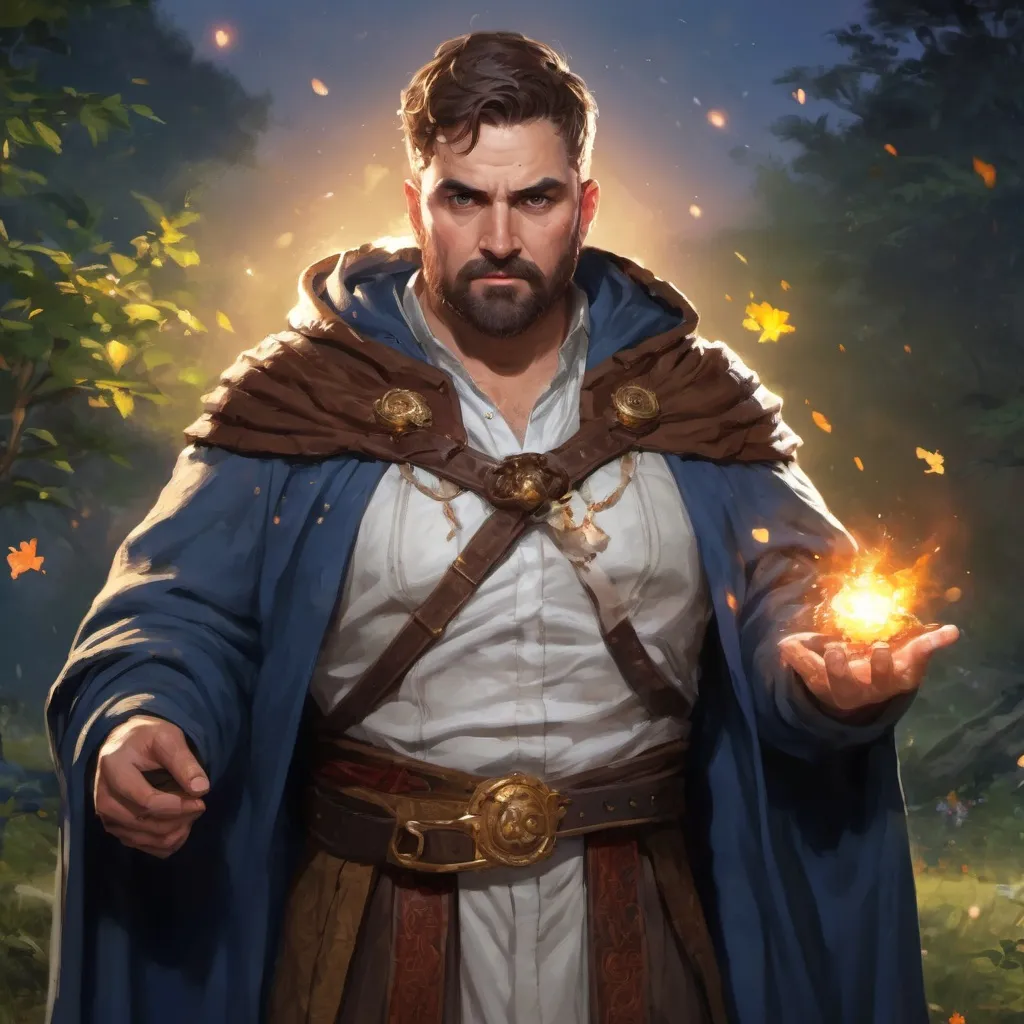 male stocky heavy-set fat british royal transmuter w...