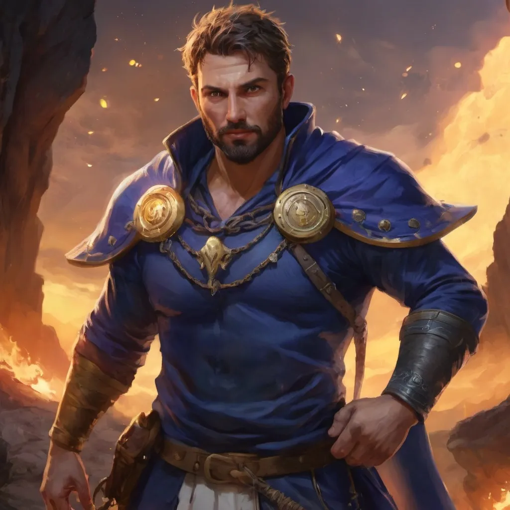 male stocky heavy-set royal argentinian transmuter-m...