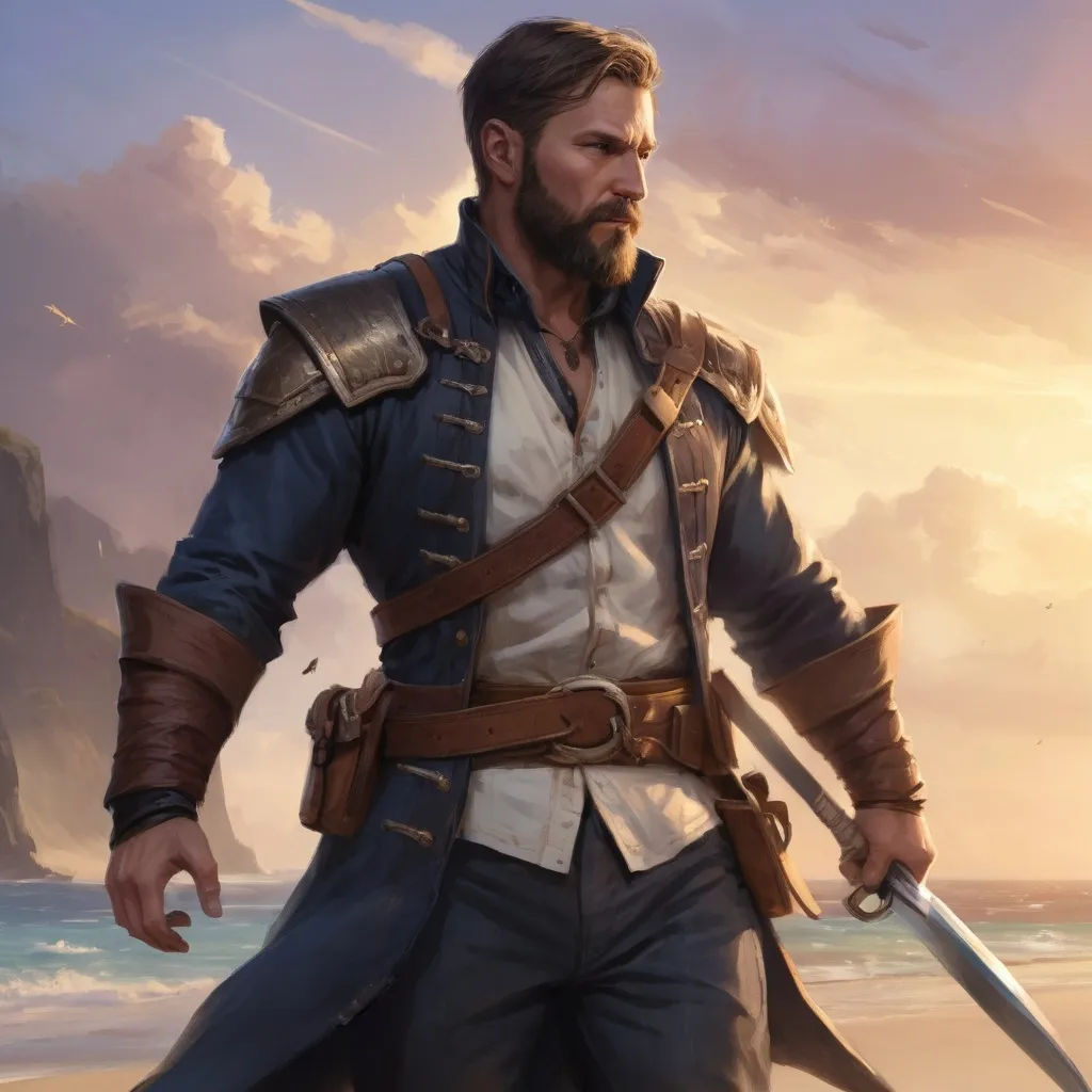 Male heavy-set fit fat large 37-year old hunky swash...