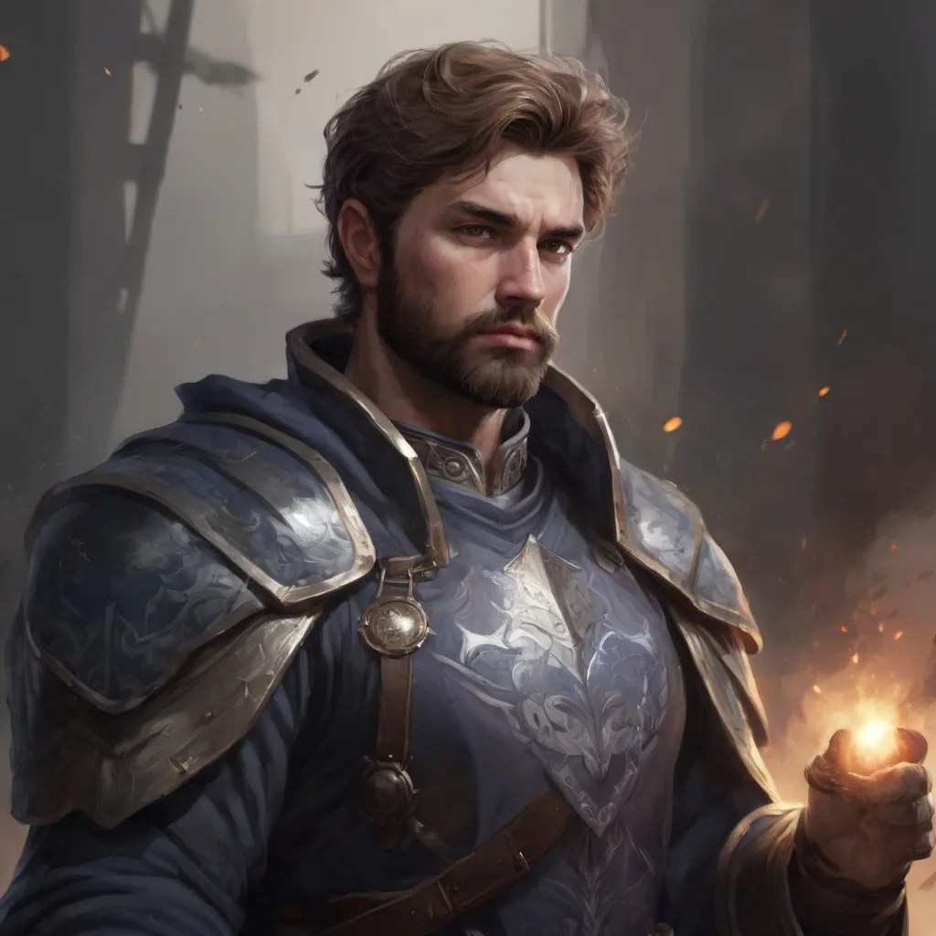 (Full body) male stocky masculine manly hunky royal...