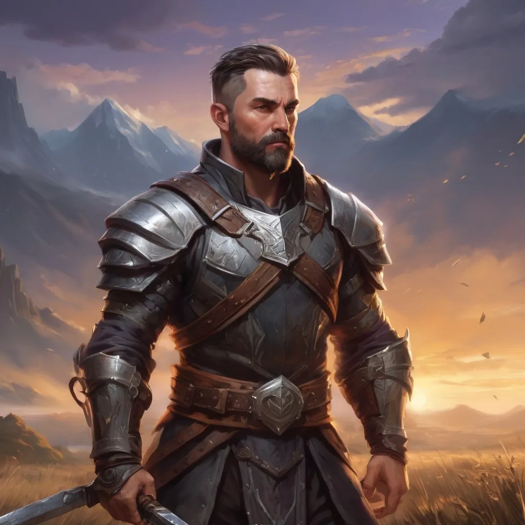 Male heavy-set fit fat large 38-year old hunky arbit...