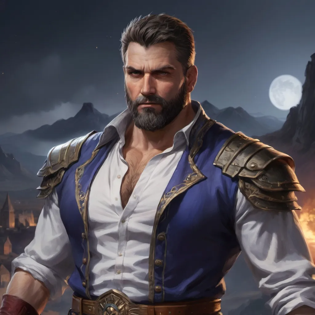 male stocky heavy-set royal argentinian transmuter-m...