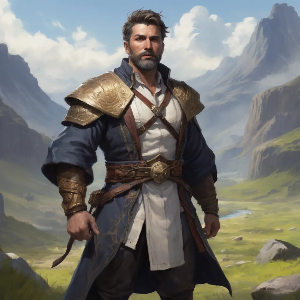 male stocky heavy-set royal argentinian transmuter-m...