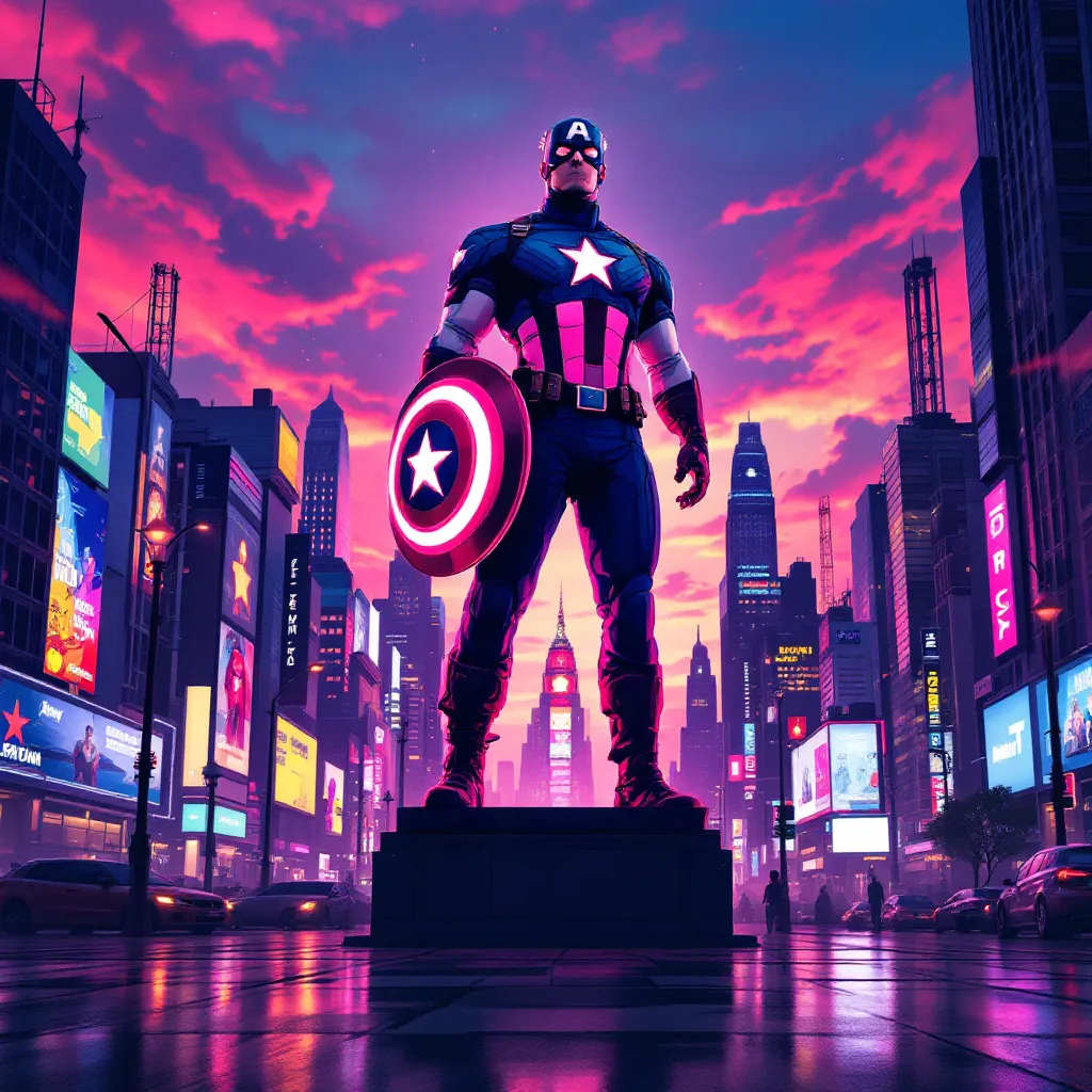 Silhouette Series: Iconic Marvel heroes in sleek, ne...