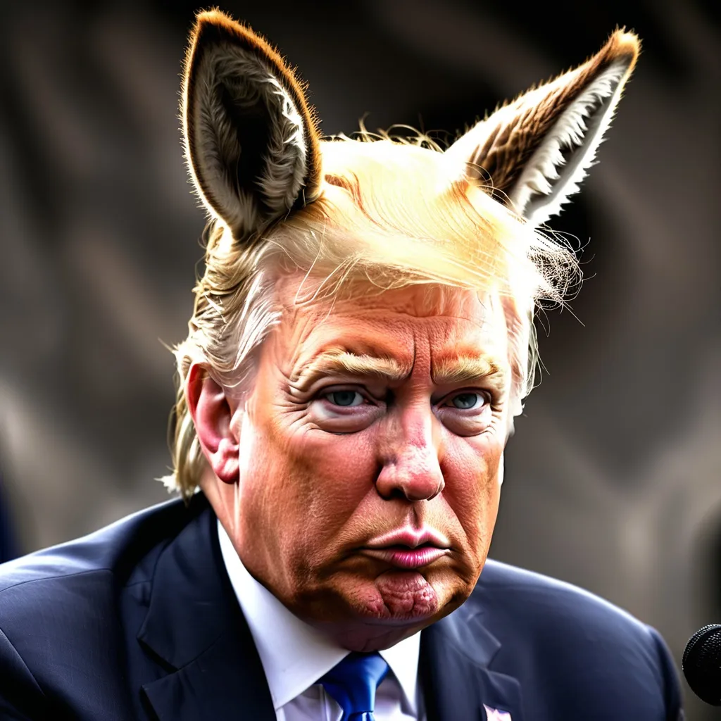 Donald trump donkey