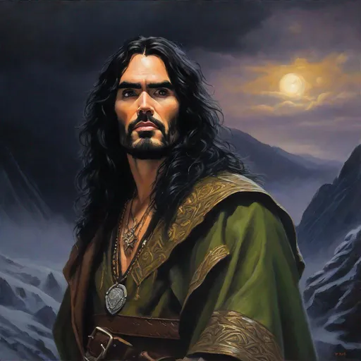 A D&D 2e style character portrait, oil painting, of... | OpenArt