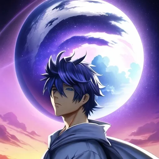 super cool guy with pillowcase on his head with eyes...