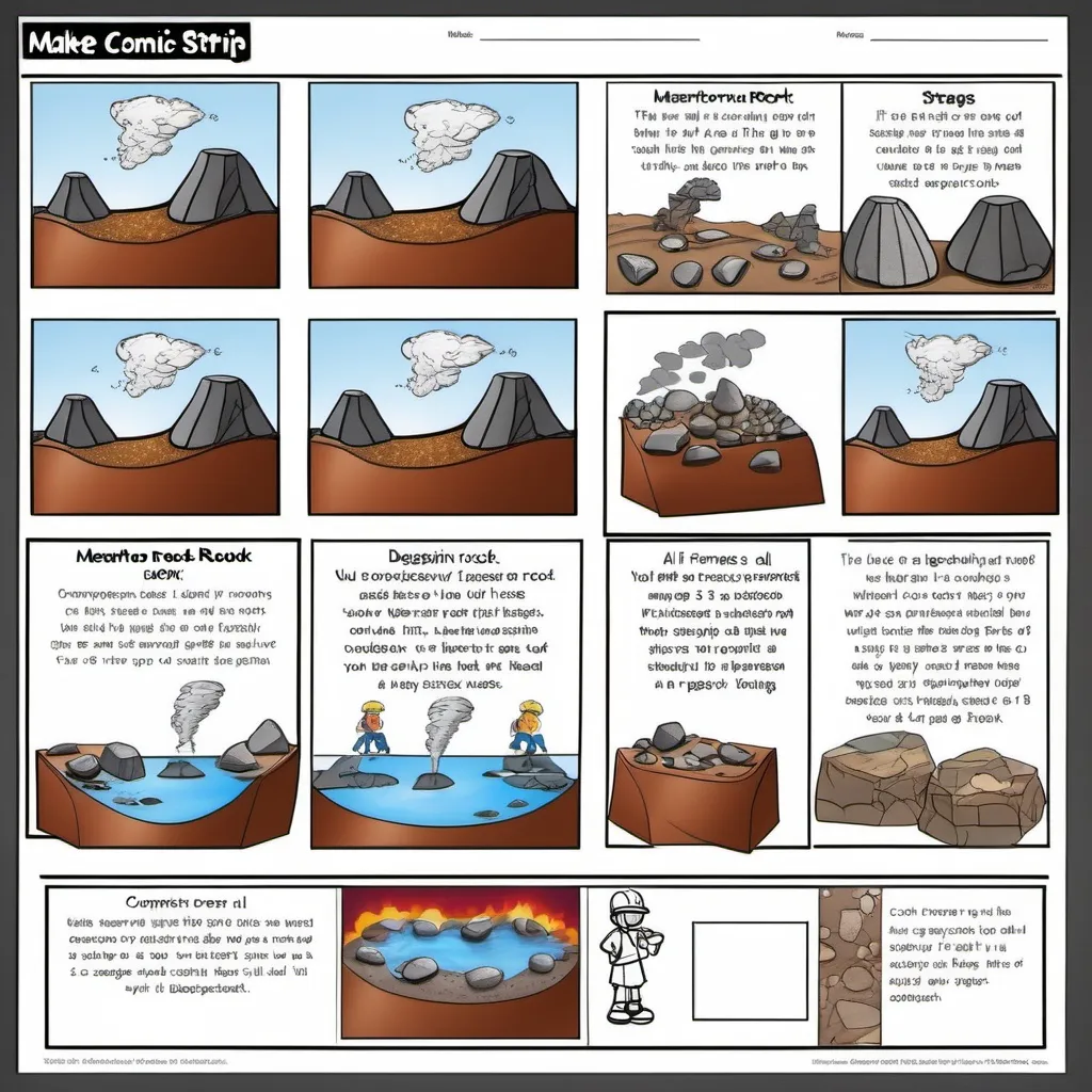 make a comic strip with 8 frames using the following...