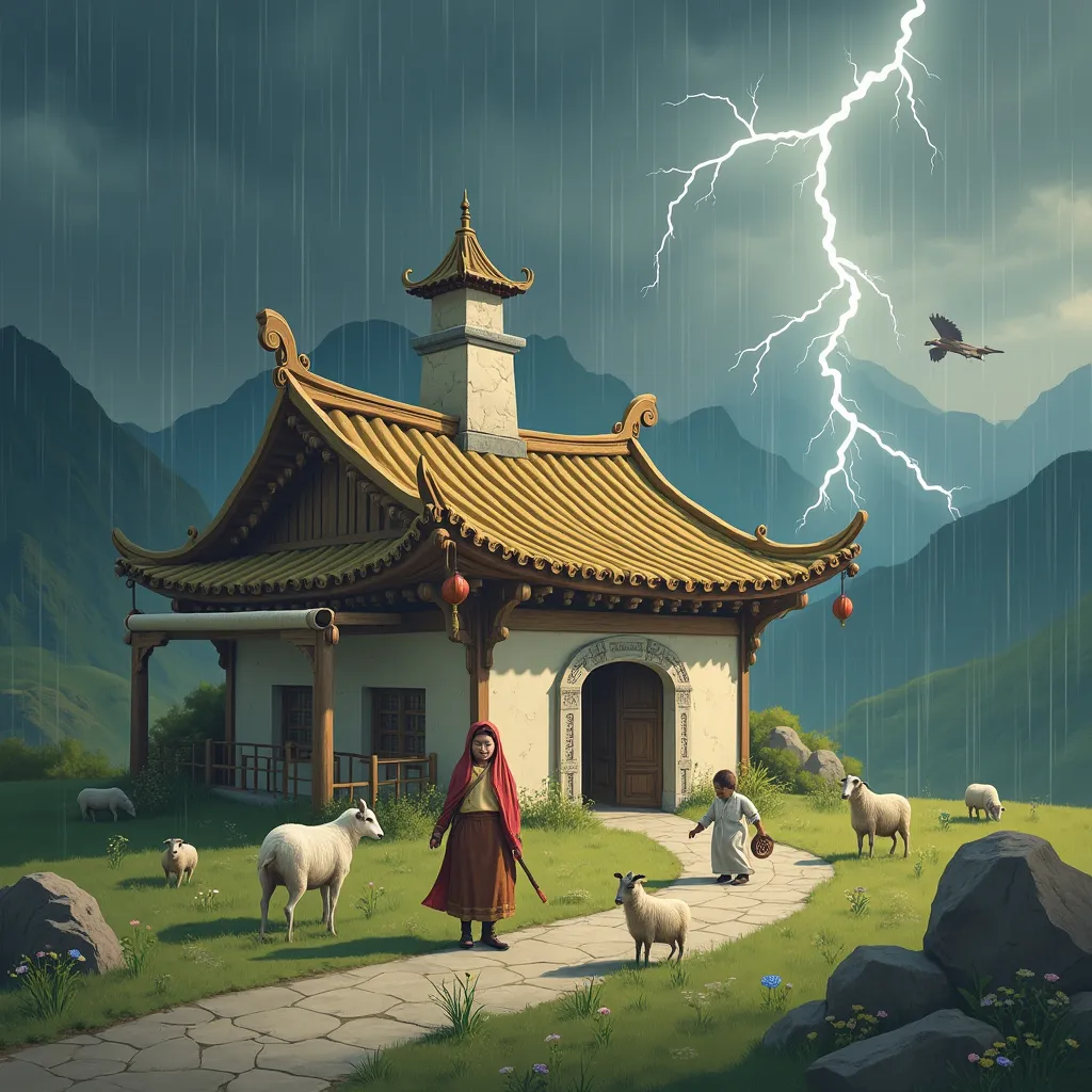 house of wisdom sharjah with scroll monument in fron...