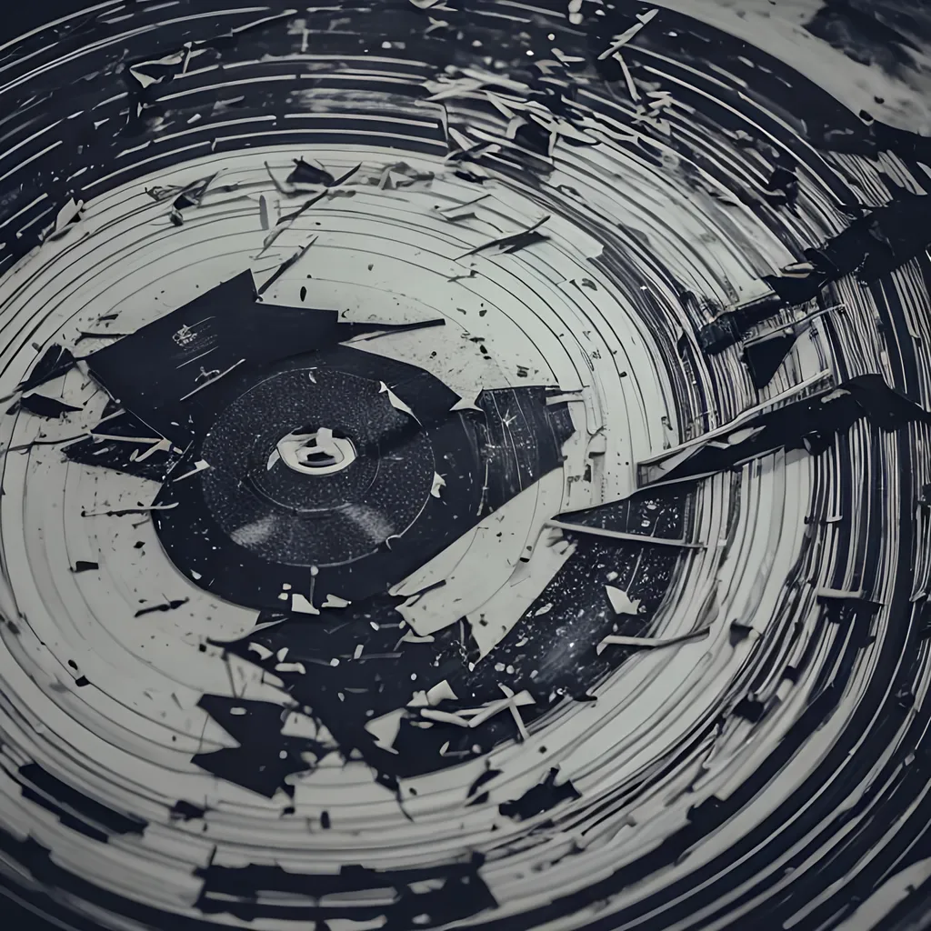 broken vinyl