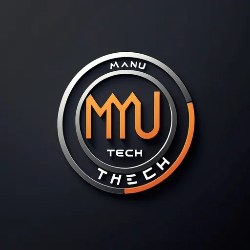 a logo by the name manu technology
