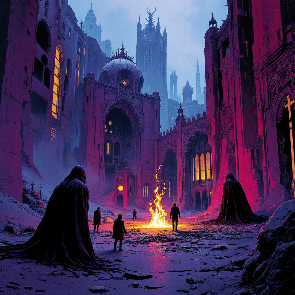 ((Sci-fi horror story scene masterwork)), ((superfl...