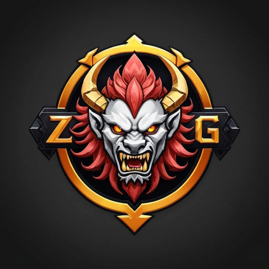 Make logo ZG ZhunGoOn for game